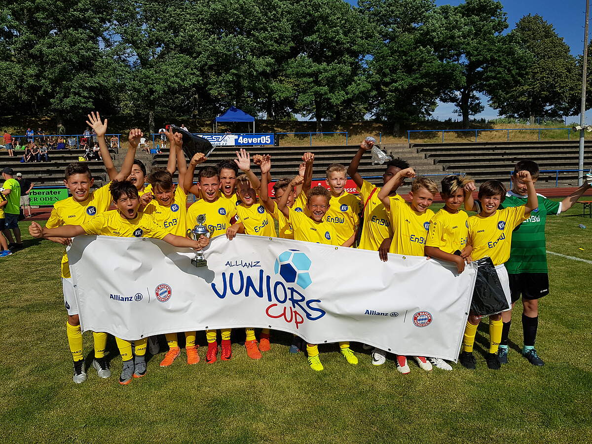 Titelhattrick für die U12: KSC - MEINE HEIMAT.