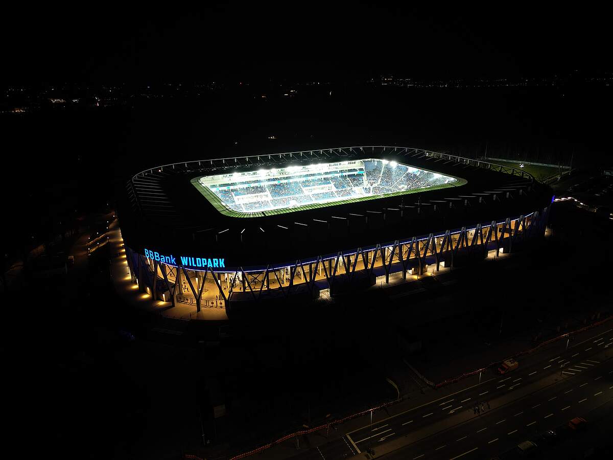 2. Platz für BBBank Wildpark bei "Stadion des Jahres": KSC - MEINE HEIMAT.