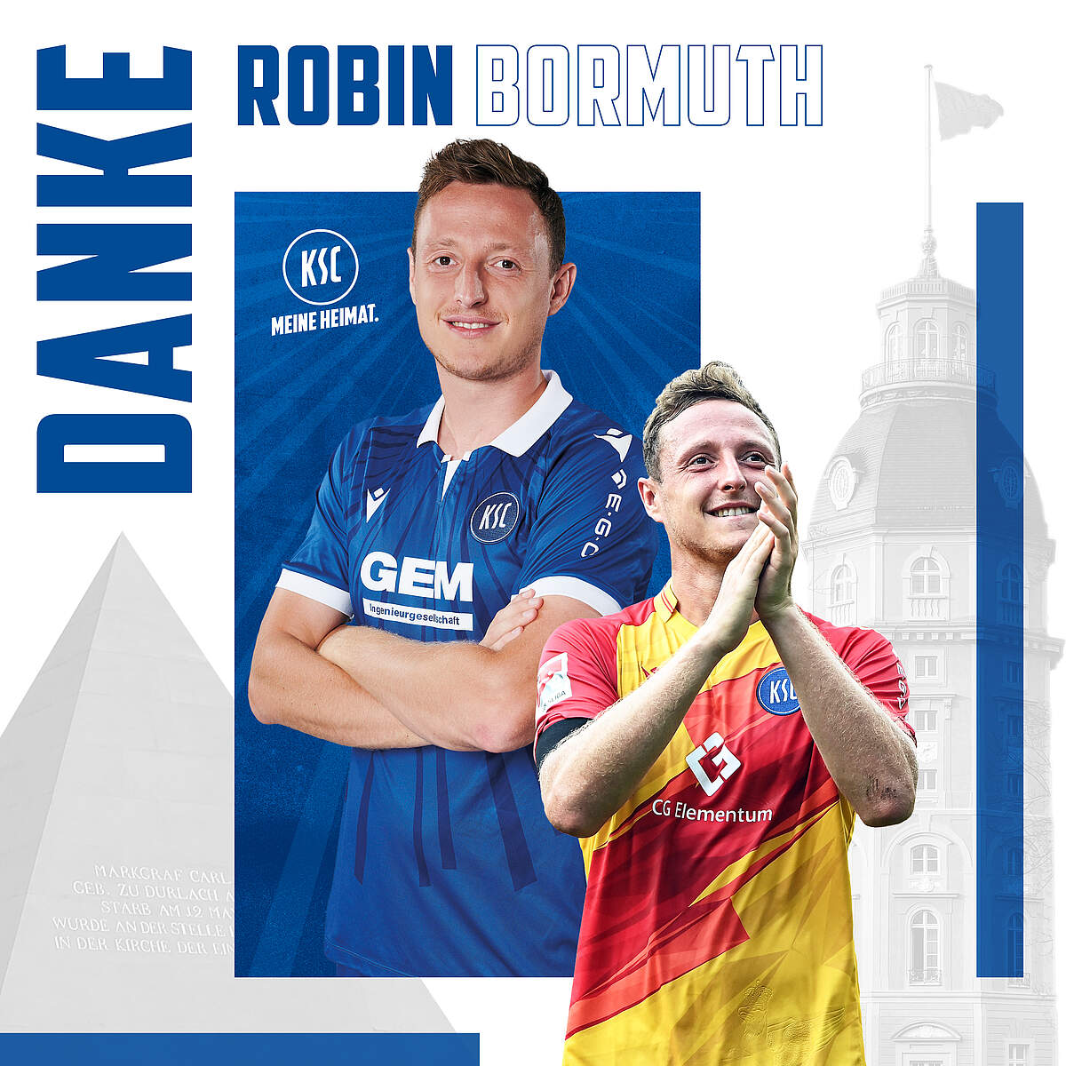 DANKE, Robin!: KSC - MEINE HEIMAT.