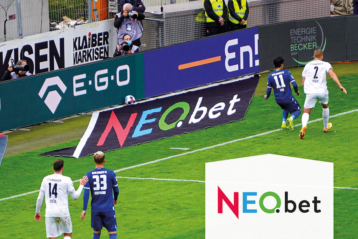 NEO.bet bleibt KSC-Exklusivpartner: KSC - MEINE HEIMAT.