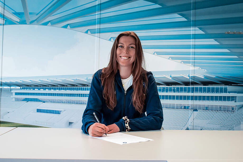 Carolin Arens bleibt mit neuer Aufgabe dem NLZ erhalten: KSC - MEINE ...