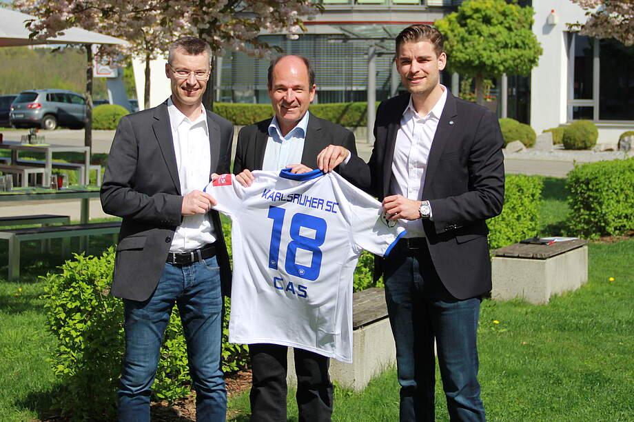 CAS Software AG neuer Technologiepartner des KSC: KSC - MEINE HEIMAT.