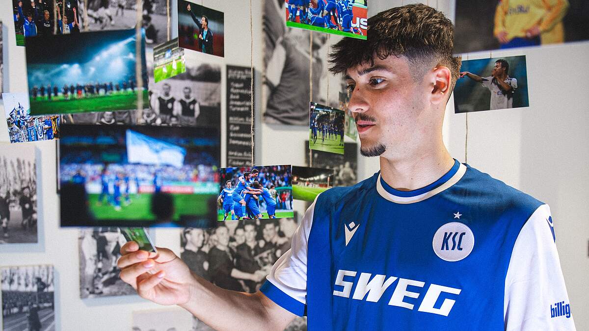 Ein Stück Historie: KSC präsentiert Pokaltrikot: KSC - MEINE HEIMAT.