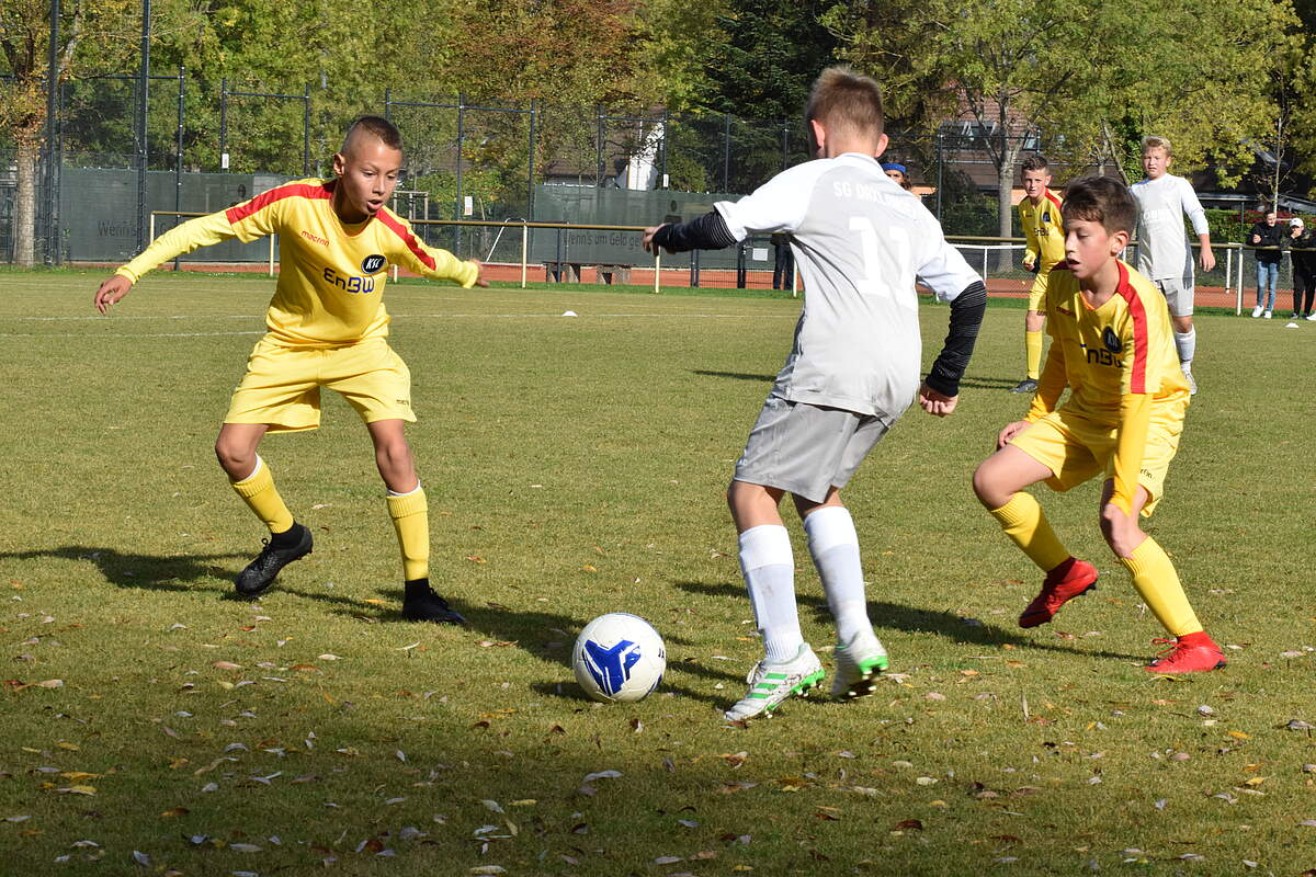 Auswärtssieg der U12 in Daxlanden: KSC - MEINE HEIMAT.