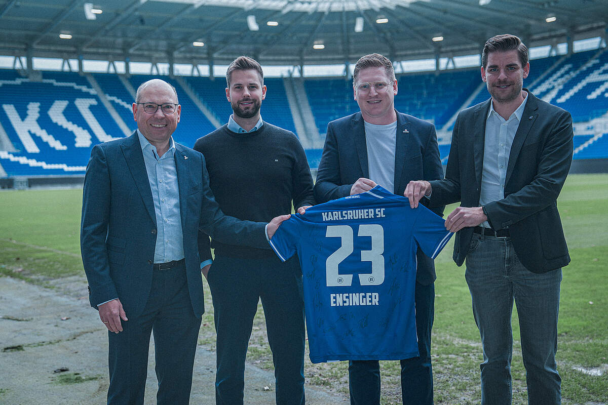 Langjährige Partnerschaft mit Ensinger wird fortgeführt: KSC - MEINE ...