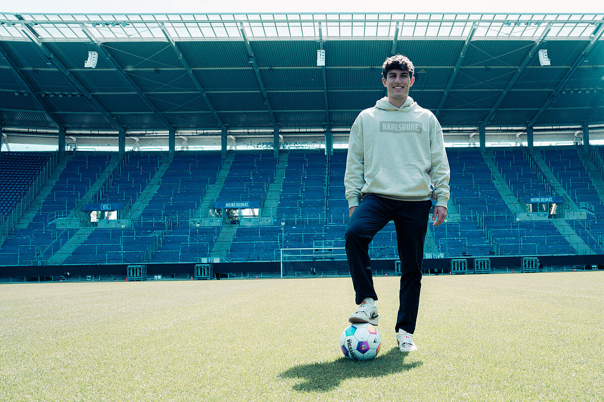 Außenverteidiger Benedikt Bauer wechselt zum KSC: KSC - MEINE HEIMAT.