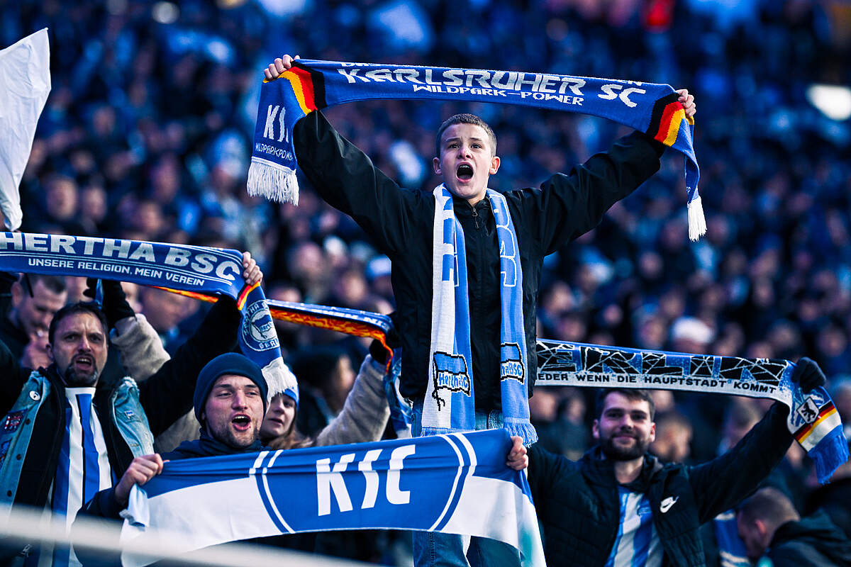 Die Ticketinfos zum Spiel gegen Hertha BSC: KSC - MEINE HEIMAT.