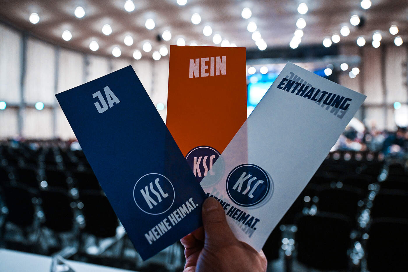 KSC-Mitgliederversammlung 2023: KSC - MEINE HEIMAT.