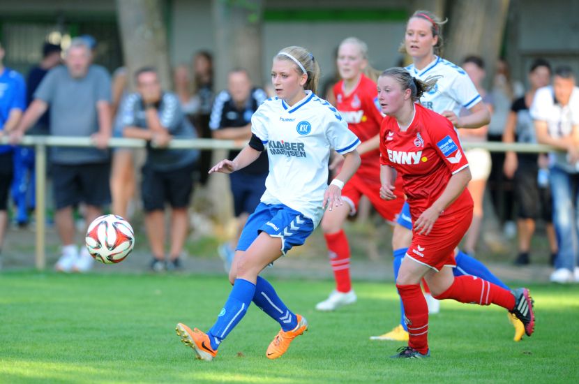 DFB-Pokal: KSC-Frauen unterliegen dem 1. FC Köln: KSC - MEINE HEIMAT.