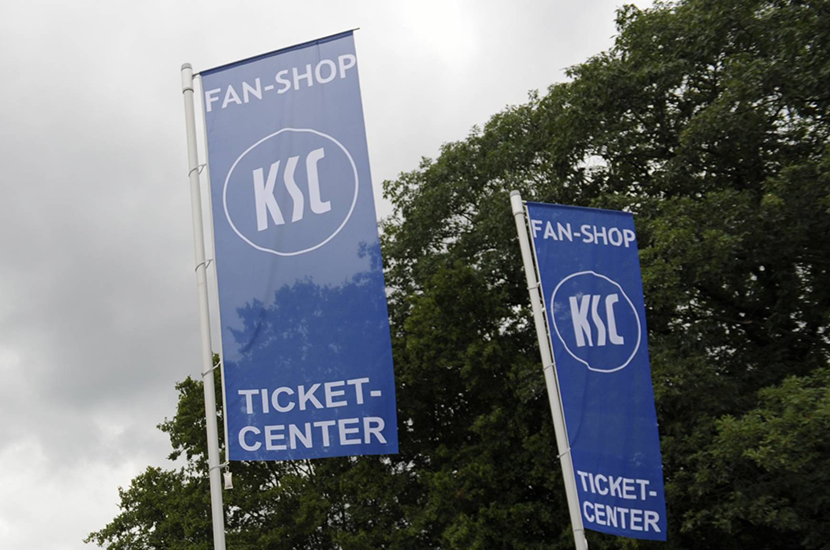 Fanshop kurzzeitig wegen Inventur geschlossen: KSC - MEINE HEIMAT.