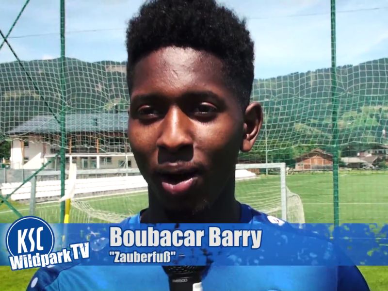 Trainingslager in Flachau: Lupfer-Challenge mit Boubacar Barry: KSC ...